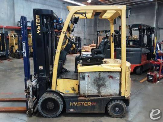 2017 Electric Hyster E60XN-33 Cushion Tire 4 Wheel Sit Down (Indoor ...