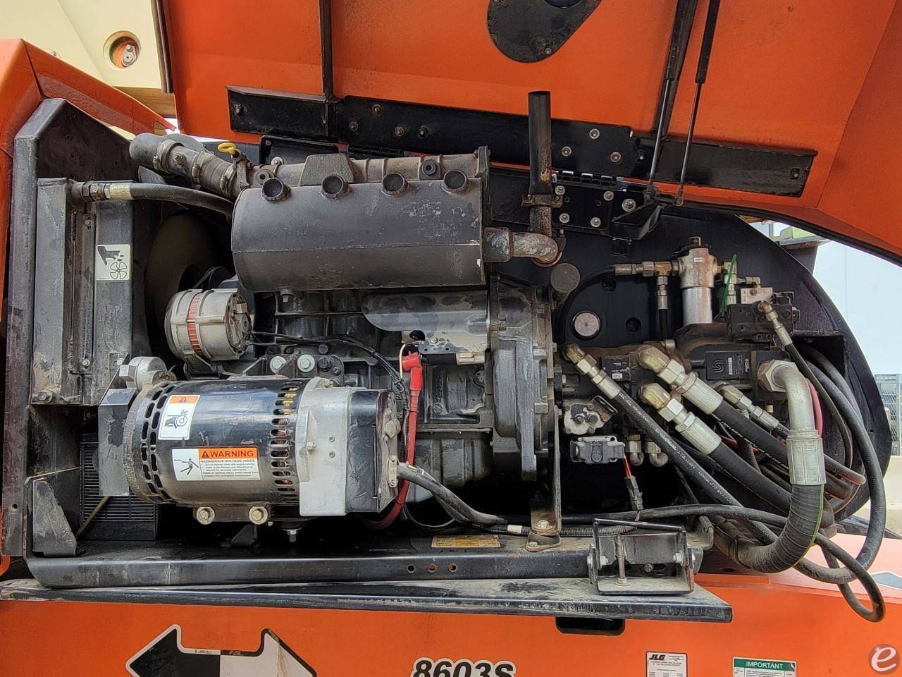 2005 Diesel JLG 860SJ Telescopic Boom