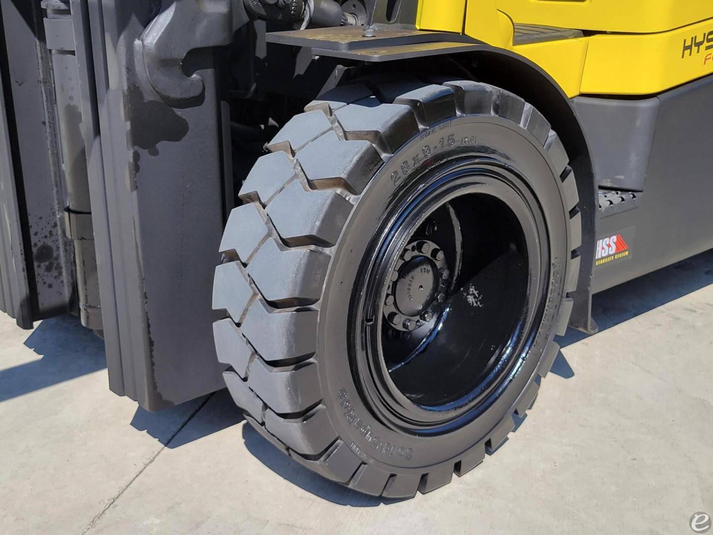 2017 LP Gas Hyster H70FT Pneumatic Tire 4 Wheel Sit Down