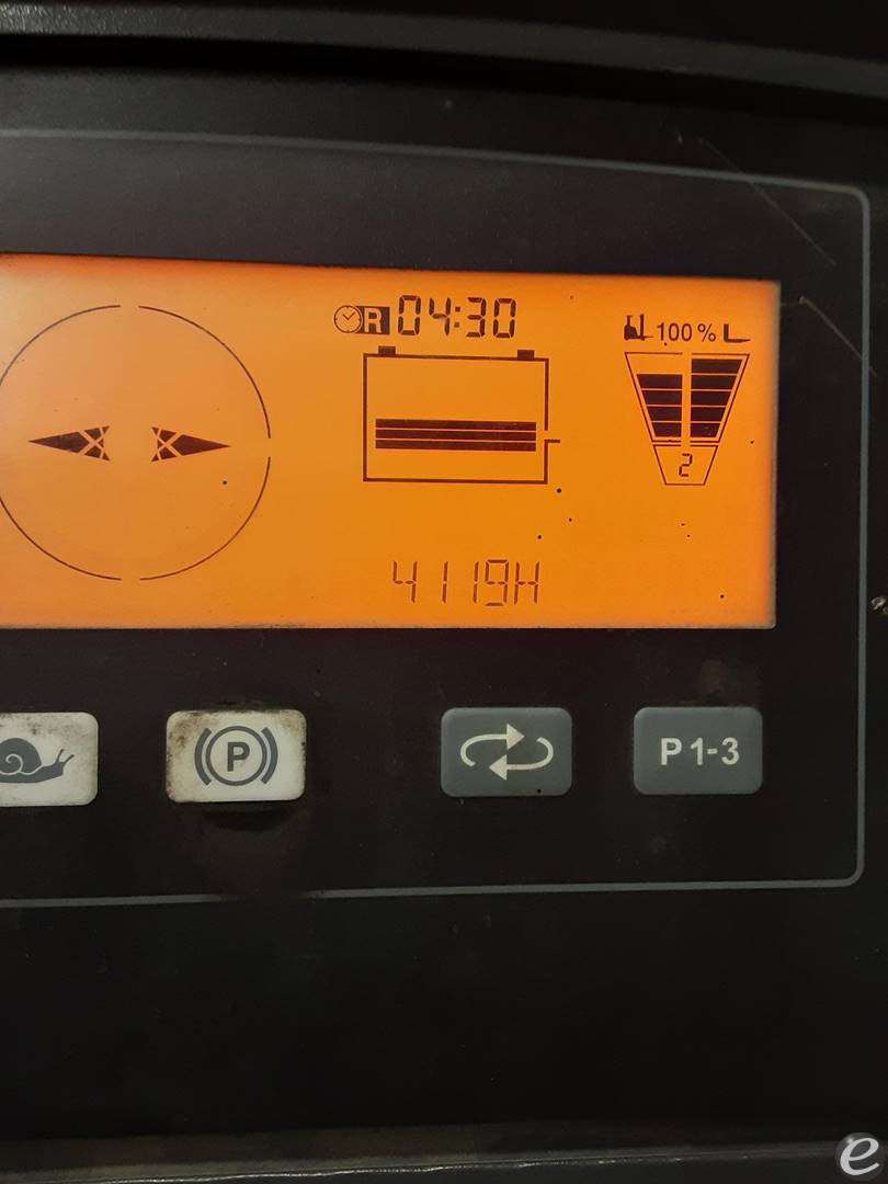 2008 Electric Jungheinrich ETR320 Electric Narrow Aisle Single Reach