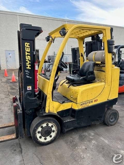 2006 LP Gas Hyster S80FT-BCS Cushion Tire 4 Wheel Sit Down (Indoor ...