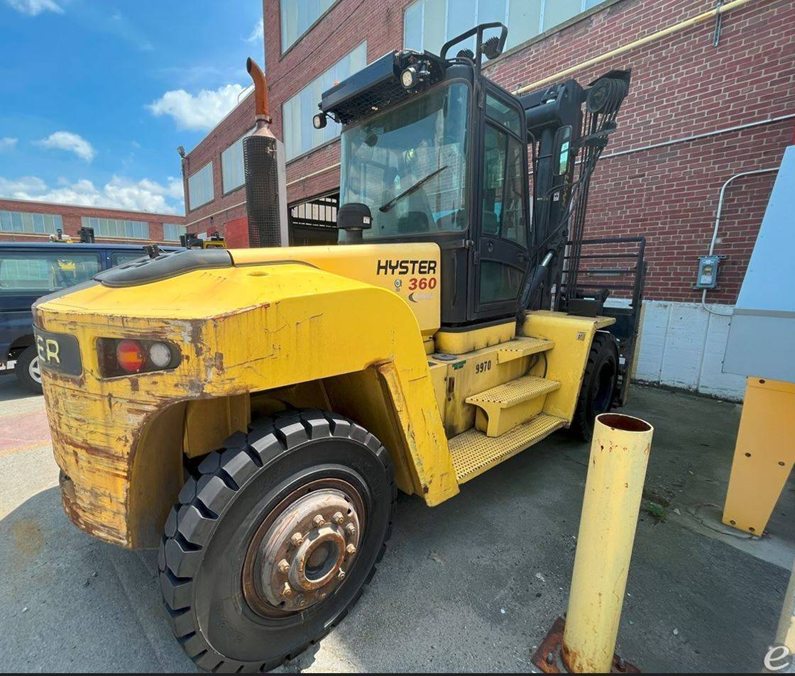 2015 Diesel Hyster Pneumatic Tire 4 Wheel Sit Down | Eliftruck