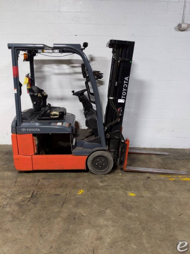 2016 Electric Toyota 8FBE15U Electric 3 Wheel Sit Down