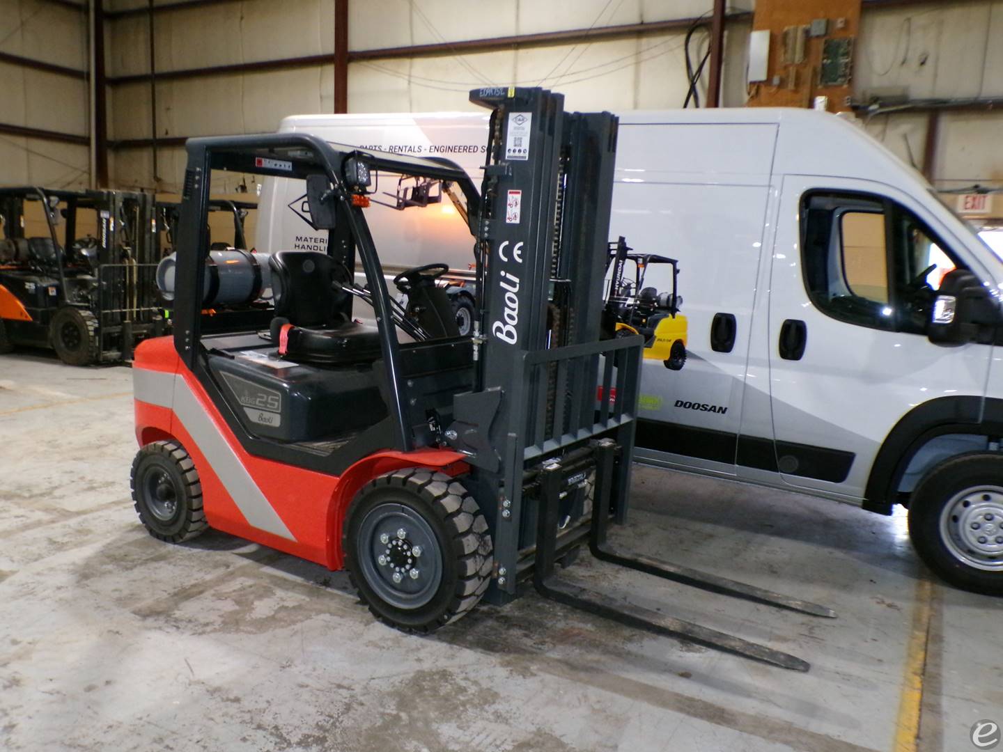 2024 LP Gas Baoli KBG25 Pneumatic Tire 4 Wheel Sit Down