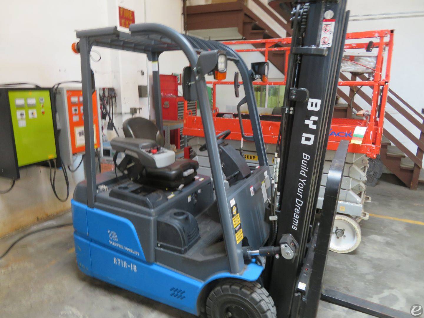 2019 Electric BYD ECB18C Electric 3 Wheel Sit Down