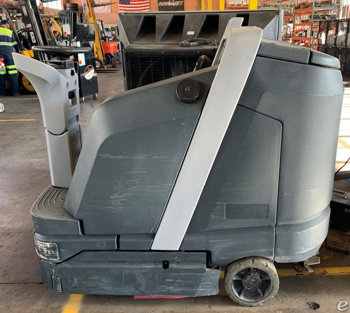 Electric Nilfisk Advance SC6000-34D Rider Sweeper/Scrubbers