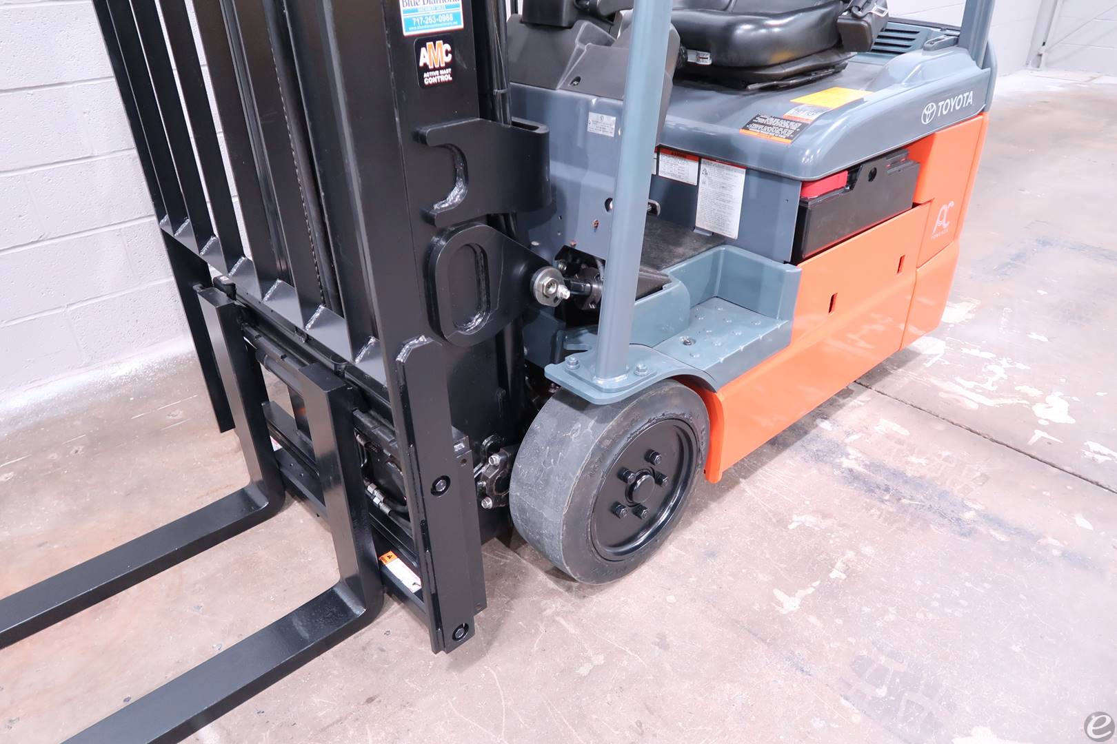 2016 Electric Toyota Electric 3 Wheel Sit Down | Eliftruck