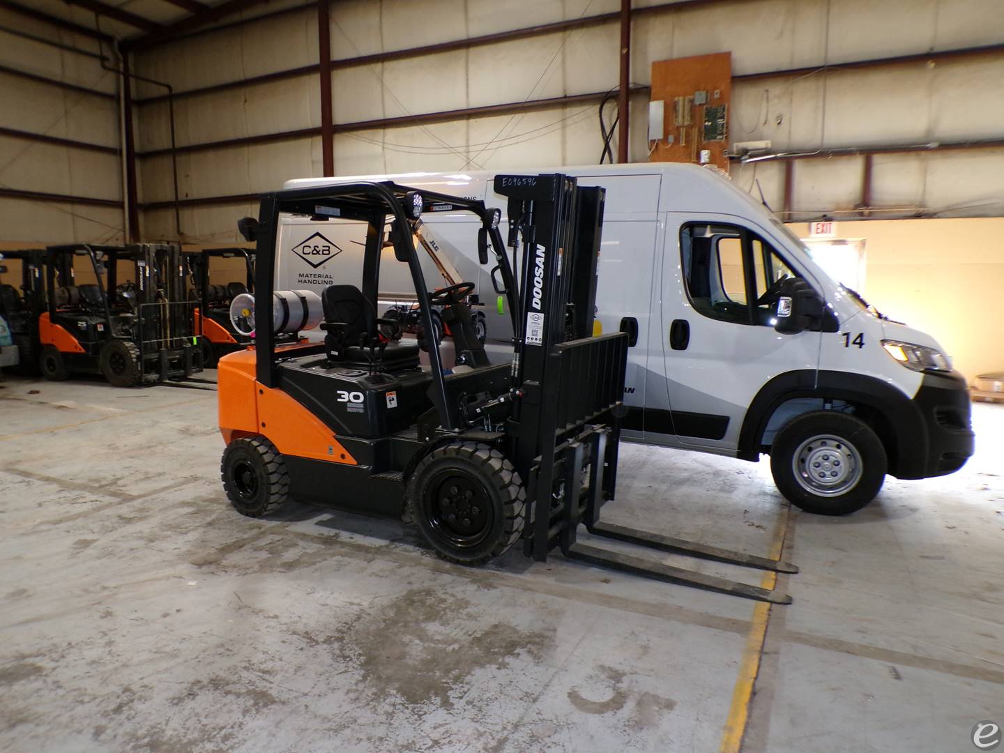 2023 LP Gas Doosan G30E-7 Pneumatic Tire 4 Wheel Sit Down