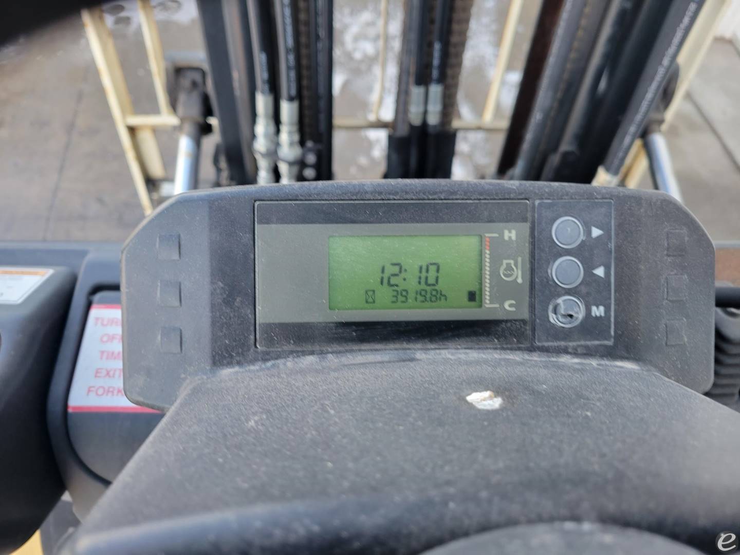 2018 LP Gas Yale GLP050MX Pneumatic Tire 4 Wheel Sit Down