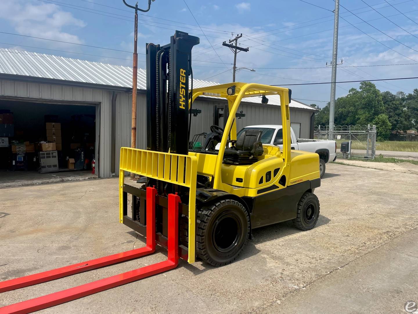 2019 Diesel Hyster Sit Down Rider H100FT - 123Forklift