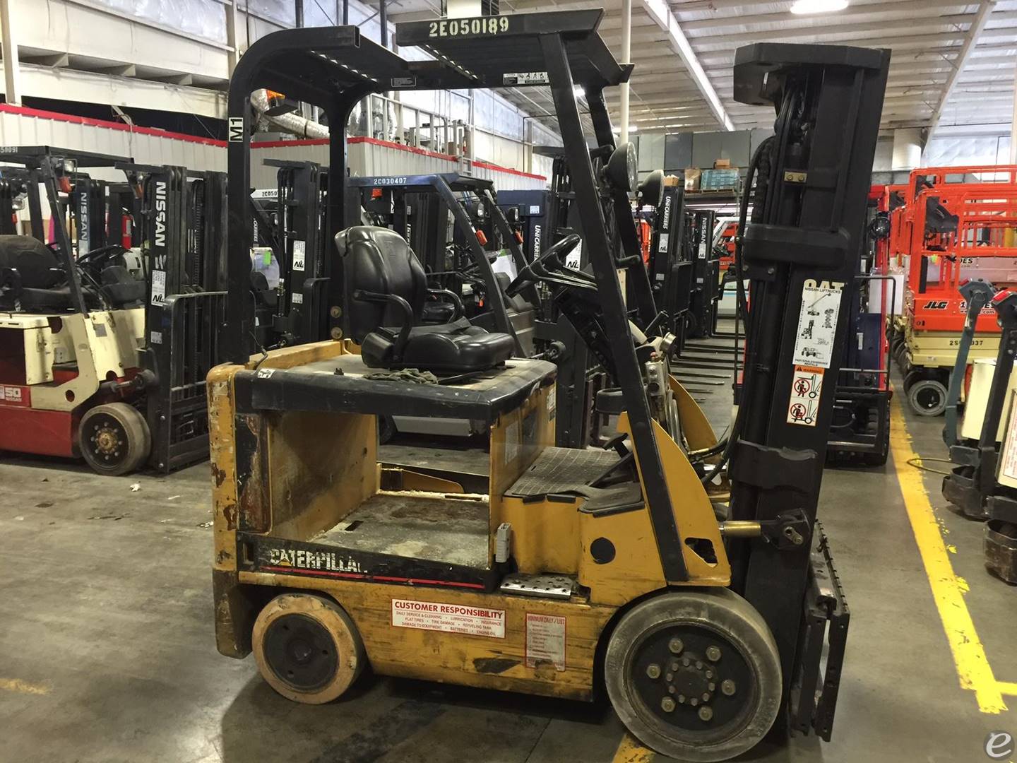 2006 Electric Cat E5000 Electric 4 Wheel Sit Down