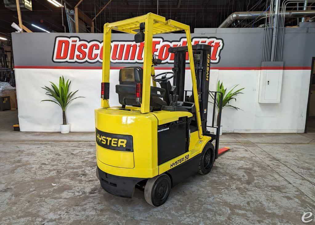 1998 Electric Hyster E50XM Electric 4 Wheel Sit Down