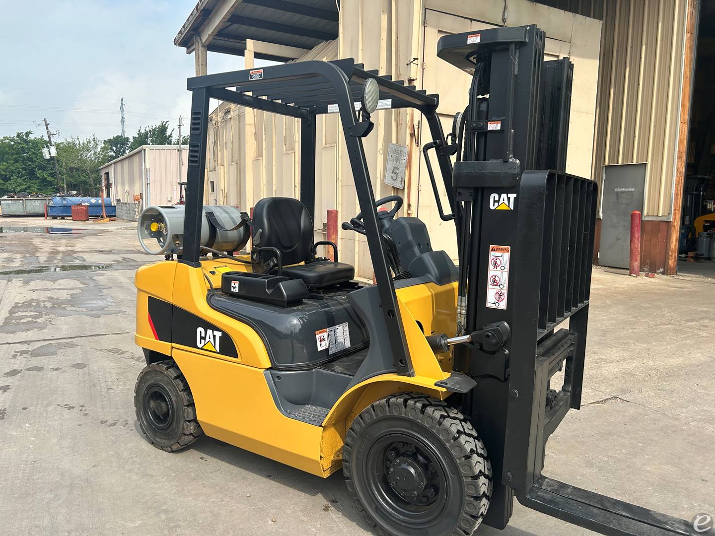 2018 LP Gas Cat Forklifts GP25N5 - 123Forklift