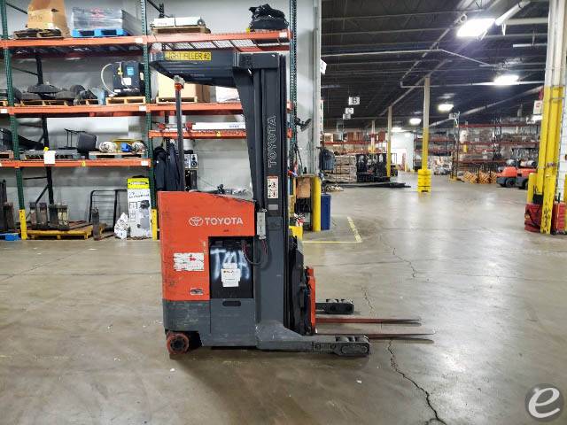 2008 Electric Toyota 7BRU18 Electric Narrow Aisle Single Reach