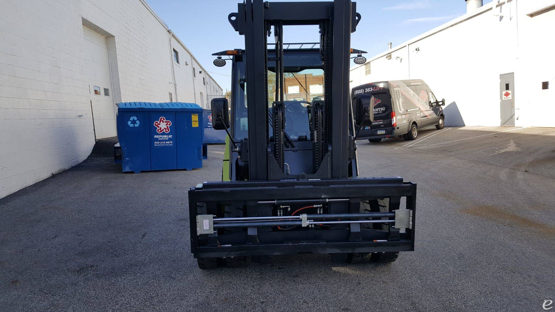 2019 Diesel Clark Pneumatic Tire 4 Wheel Sit Down | Eliftruck