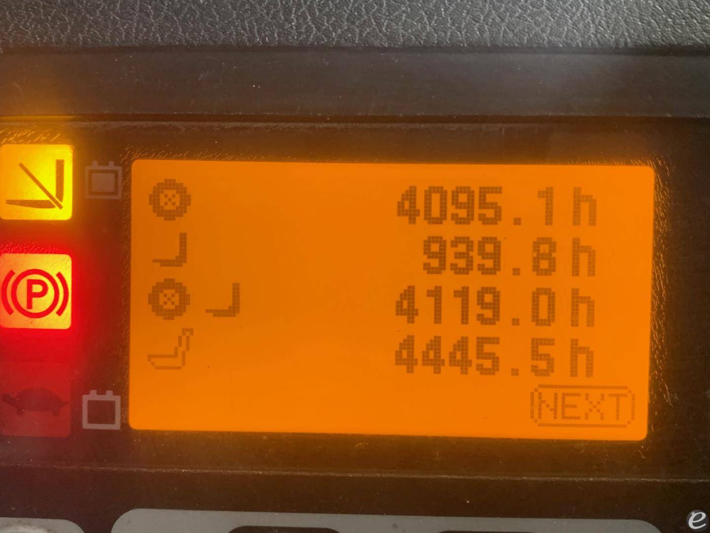 2012 Electric Toyota 8FBCHU25 Electric 4 Wheel Sit Down