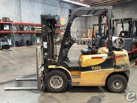 2019 LP Gas Yale GLP050 Pneumatic Tire 4 Wheel Sit Down