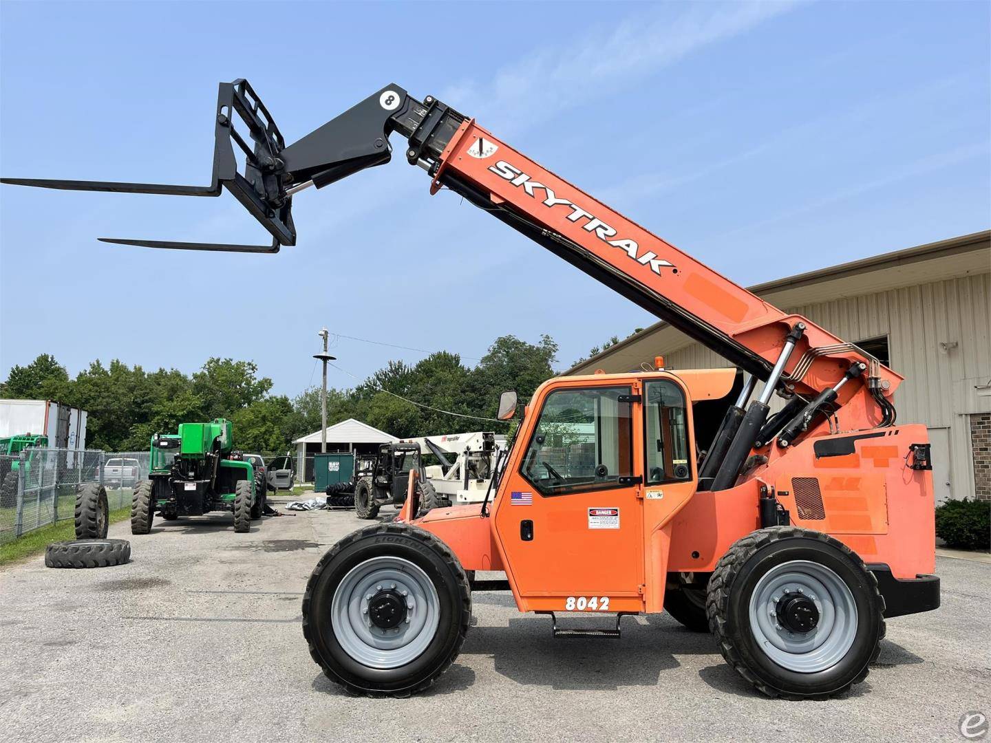 2015 Diesel Skytrak Telehandlers 8042 - 123Forklift