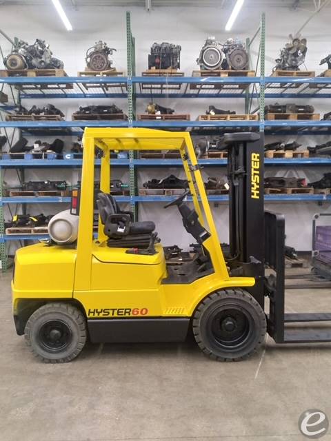 2003 LP Gas Hyster H60XM Pneumatic Tire 4 Wheel Sit Down