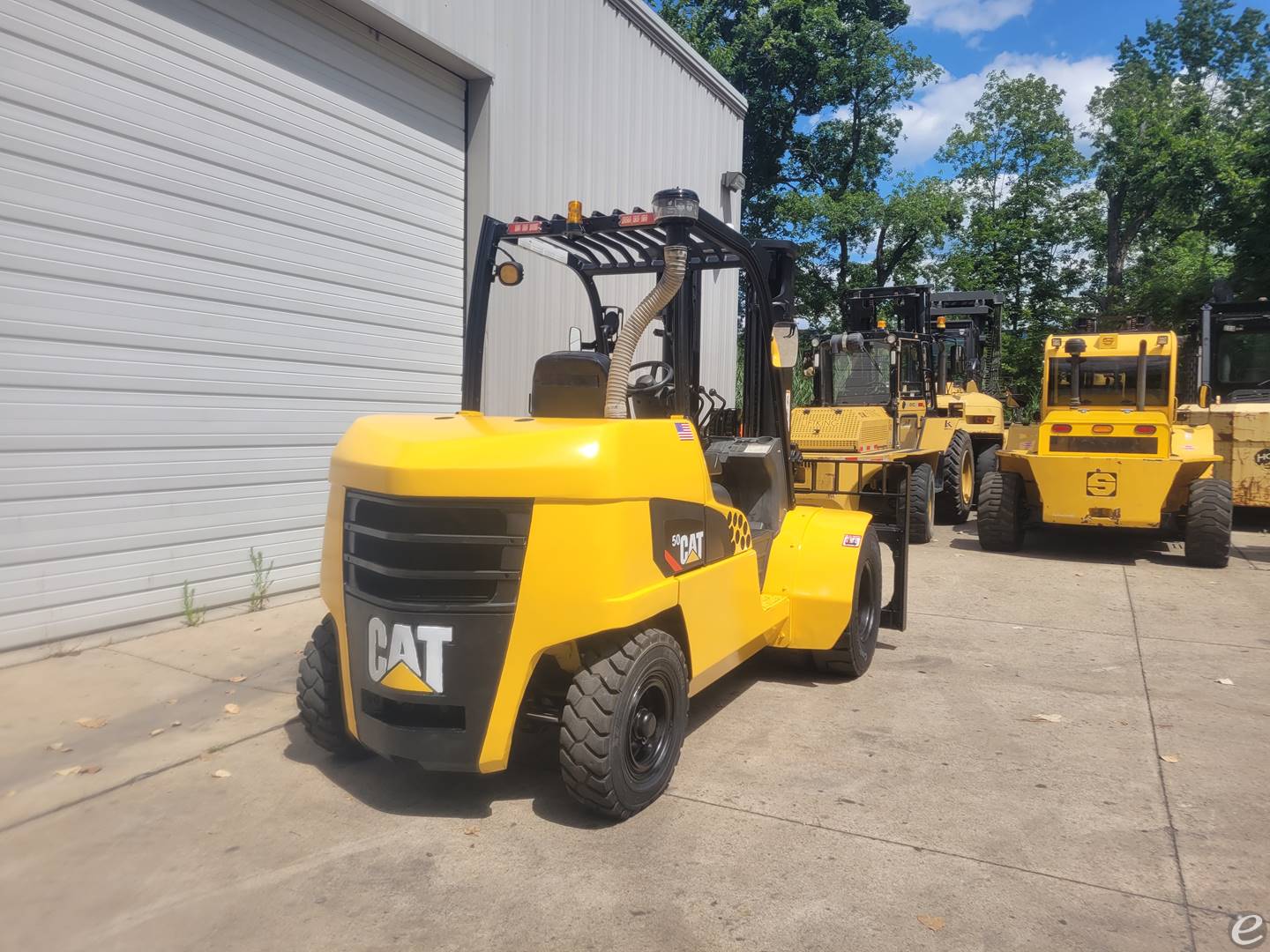 2014 Diesel Cat DP50N Pneumatic Tire 4 Wheel Sit Down