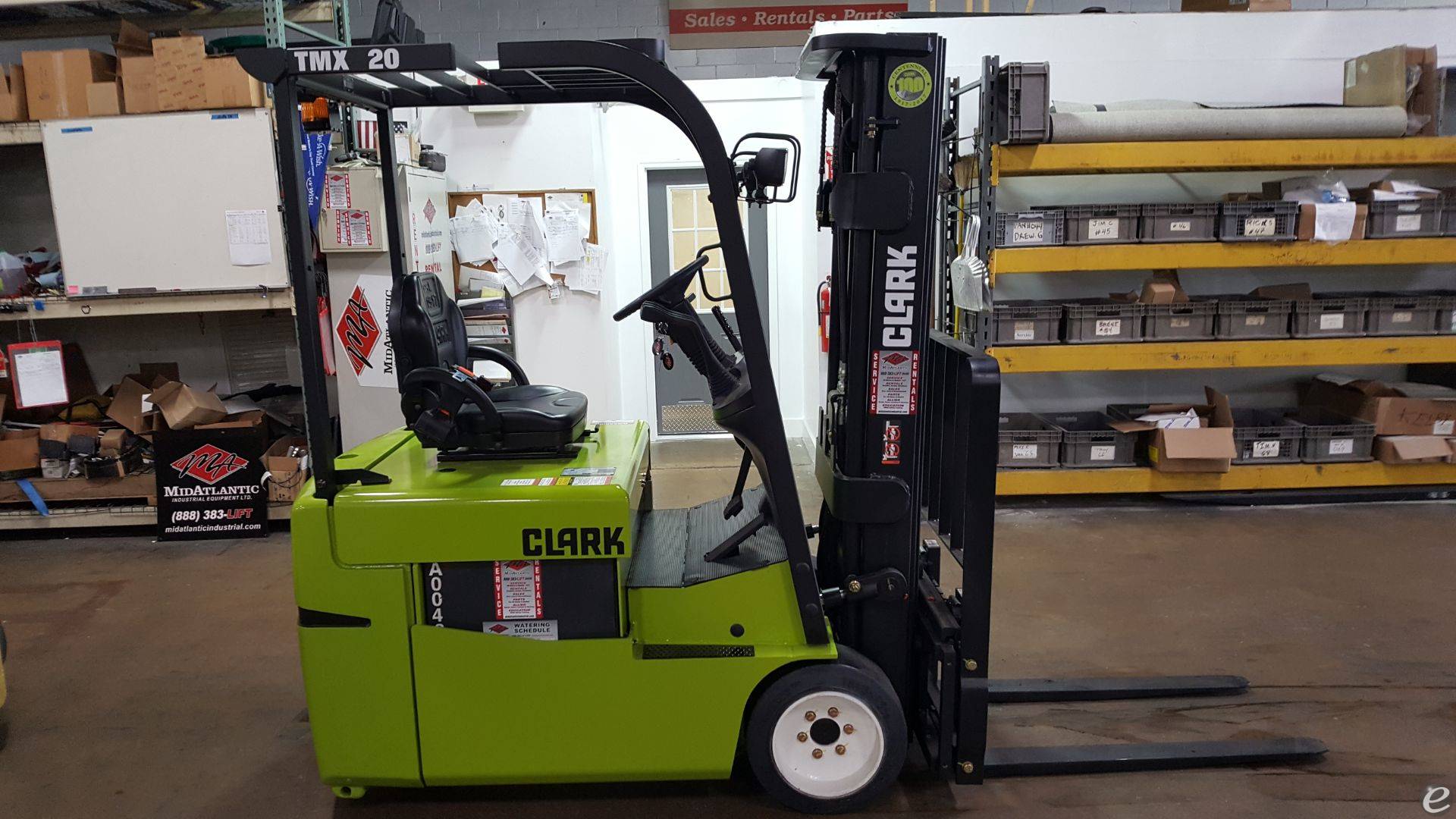 2018 Electric Clark Forklifts TMX20 - 123Forklift