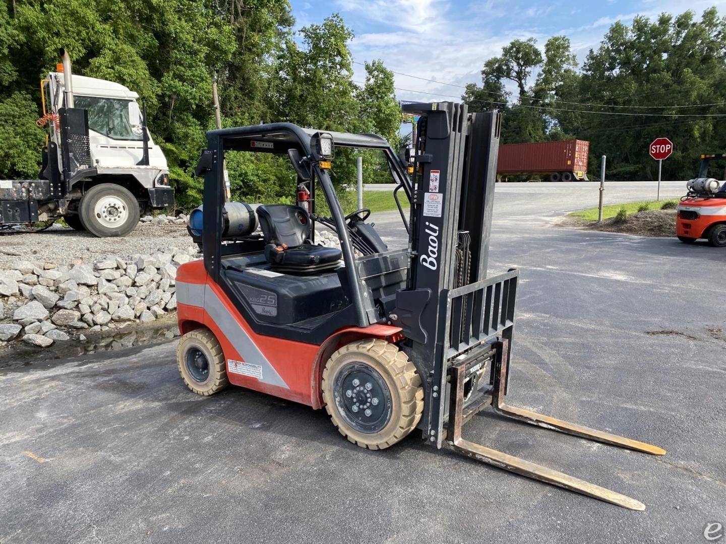 2021 LP Gas Baoli KBG25 Pneumatic Tire 4 Wheel Sit Down