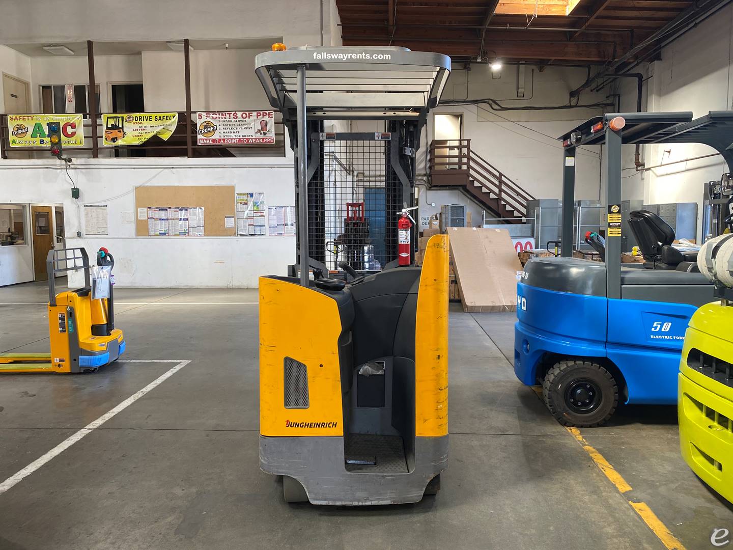2016 Electric Jungheinrich Electric Narrow Aisle Double Reach | Eliftruck