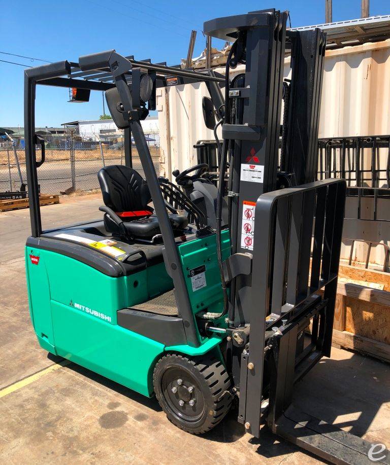 2018 Electric Mitsubishi Electric 3 Wheel Sit Down | Eliftruck