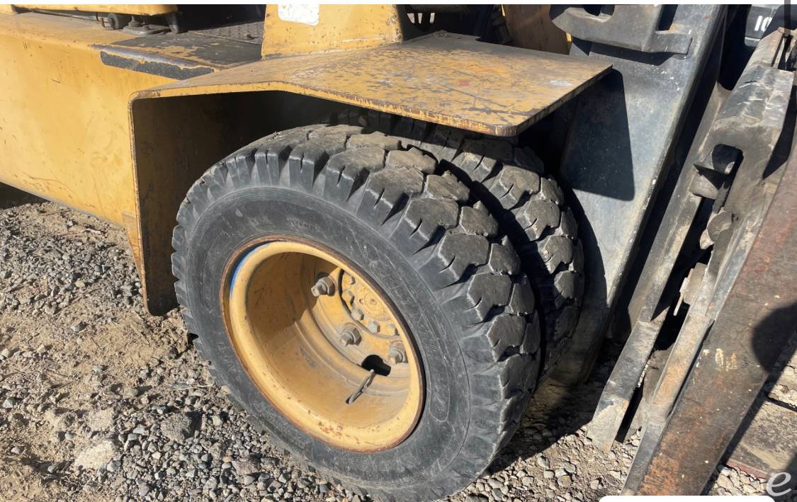 1993 LP Gas Hyster H110xl Pneumatic Tire 4 Wheel Sit Down