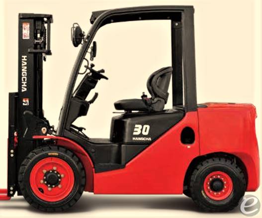 Diesel Hangcha FD30 Pneumatic Tire 4 Wheel Sit Down