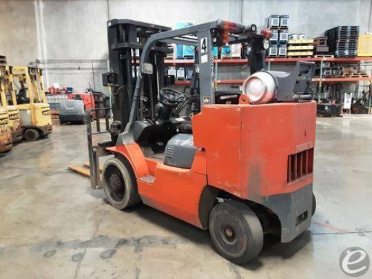 2008 LP Gas Toyota 7FGCU55 BCS Cushion Tire 4 Wheel Sit Down (Indoor ...