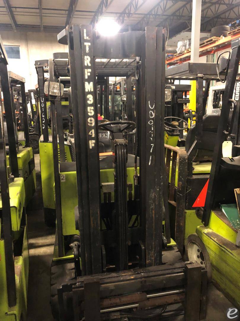 2016 Electric Clark TMX20 Electric 3 Wheel Sit Down