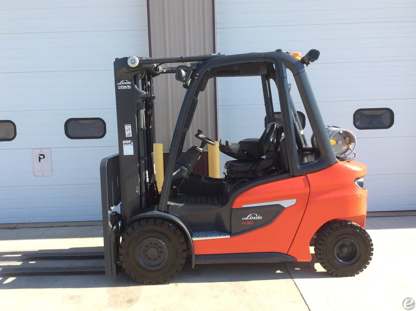 2021 LP Gas Linde Pneumatic Tire 4 Wheel Sit Down | Eliftruck