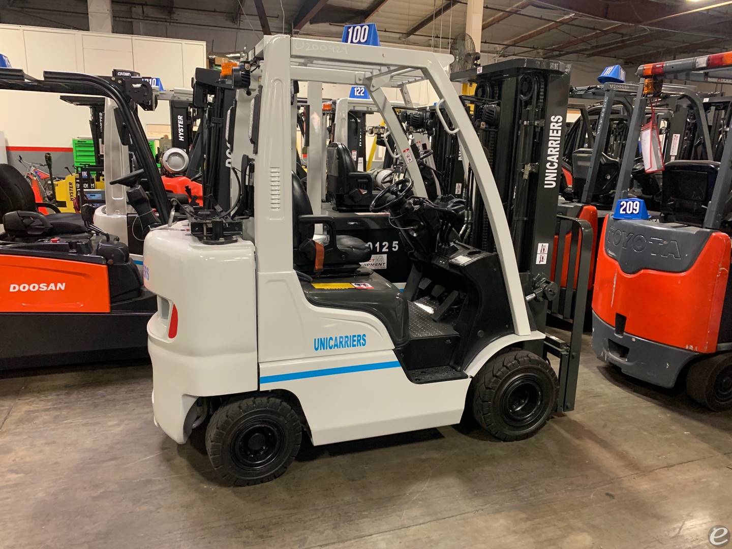 2014 LP Gas Nissan AF50LP Pneumatic Tire 4 Wheel Sit Down