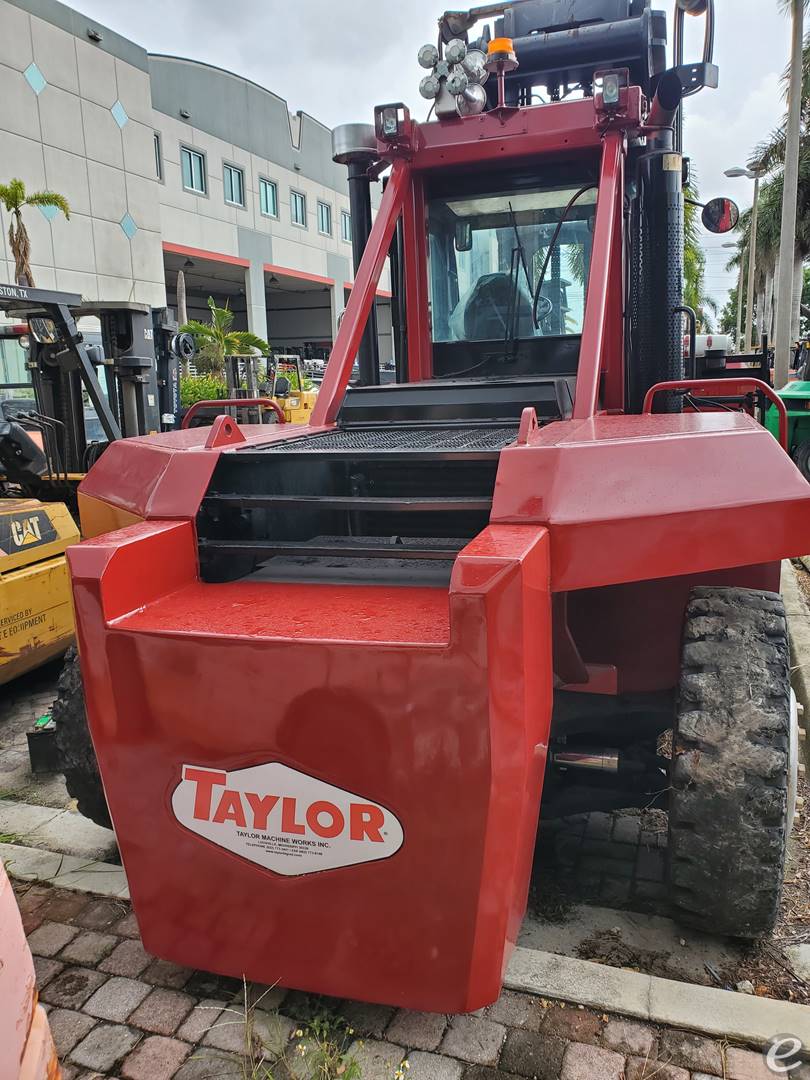 2008 Diesel Taylor TH350L Pneumatic Tire 4 Wheel Sit Down