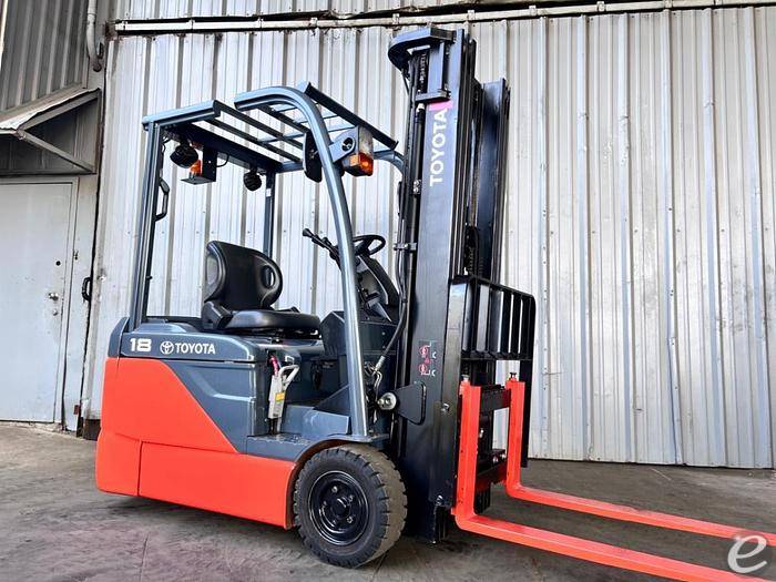 2018 Electric Toyota Forklifts 8FBE18 - 123Forklift