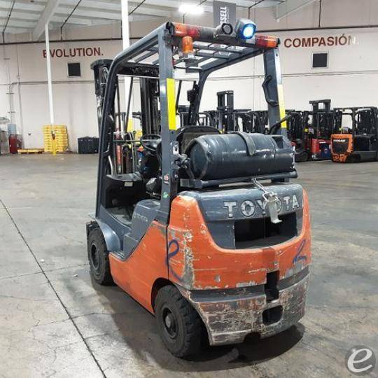 2019 LP Gas Toyota 8FGU18 Pneumatic Tire 4 Wheel Sit Down