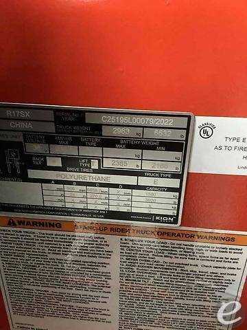 2022 Electric Linde Reach Trucks R17SX_5195 - 123Forklift