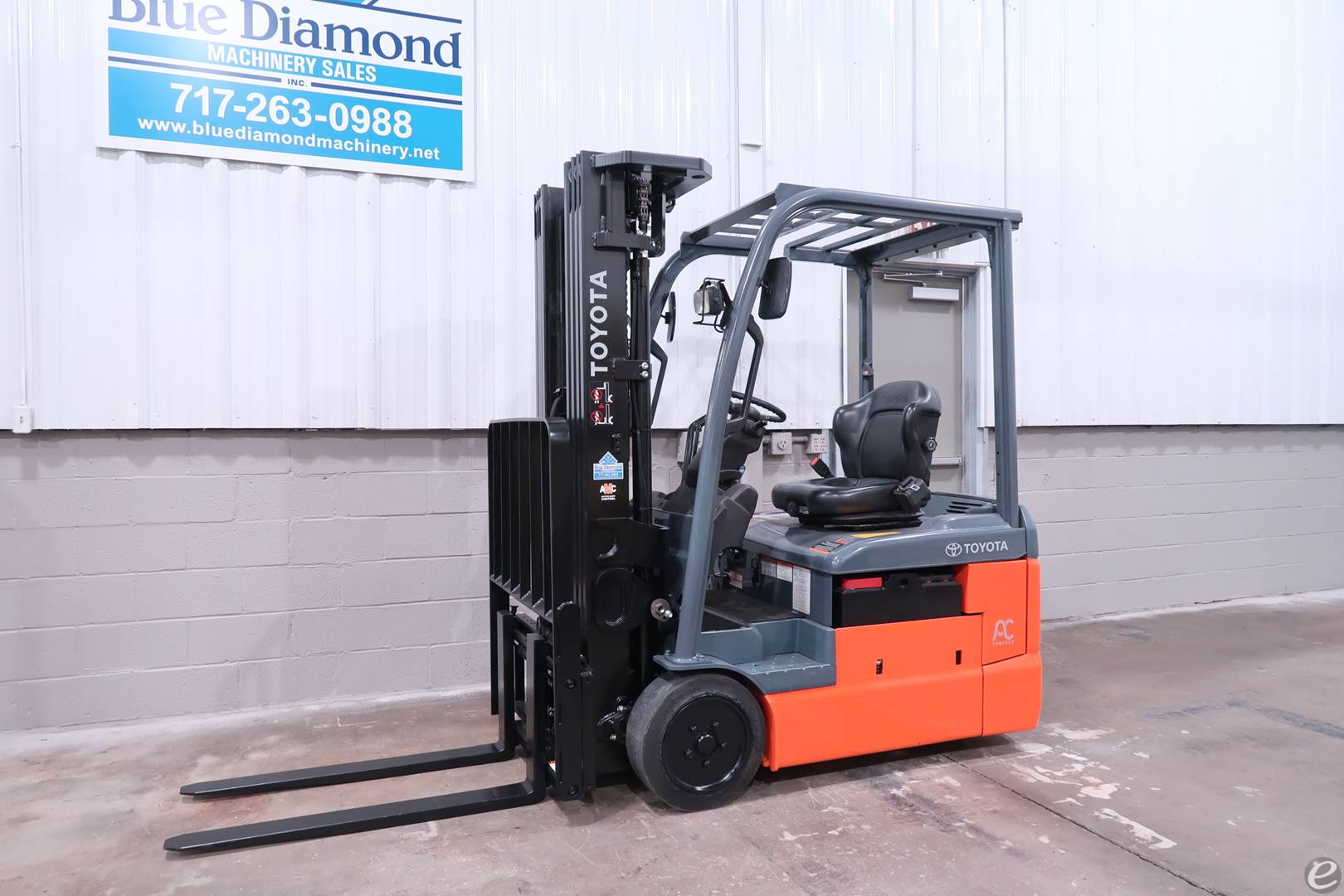 2016 Electric Toyota Electric 3 Wheel Sit Down | Eliftruck