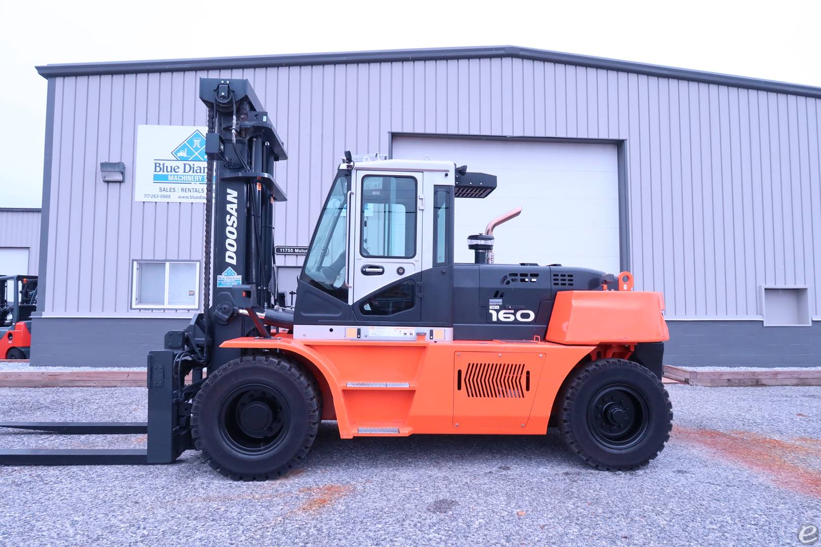 2015 Diesel Doosan Sit Down Rider D160S-7 - 123Forklift
