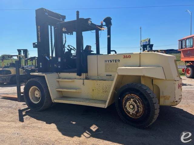 2000 Diesel Hyster Pneumatic Tire 4 Wheel Sit Down | Eliftruck