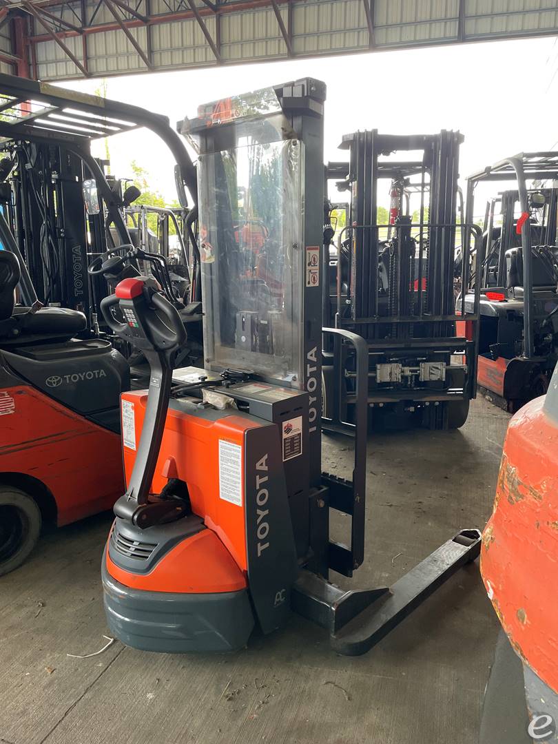 2020 Electric Toyota 8BWS13 Electric Walkie Straddle Stacker