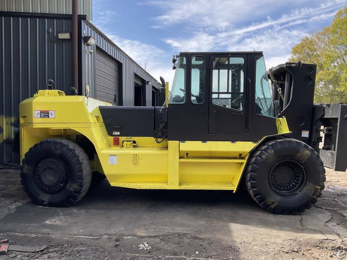 2012 Diesel Hoist Liftruck P650 Pneumatic Tire 4 Wheel Sit Down