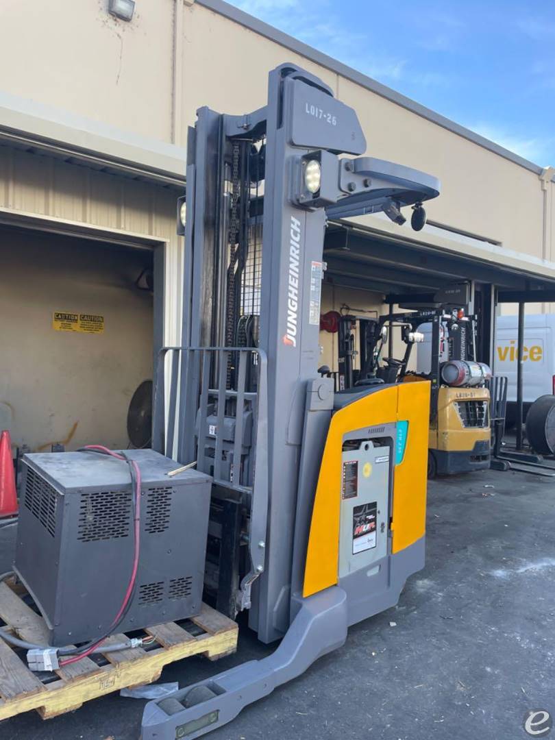 2020 Electric Jungheinrich ETR235A Electric Narrow Aisle Single Reach