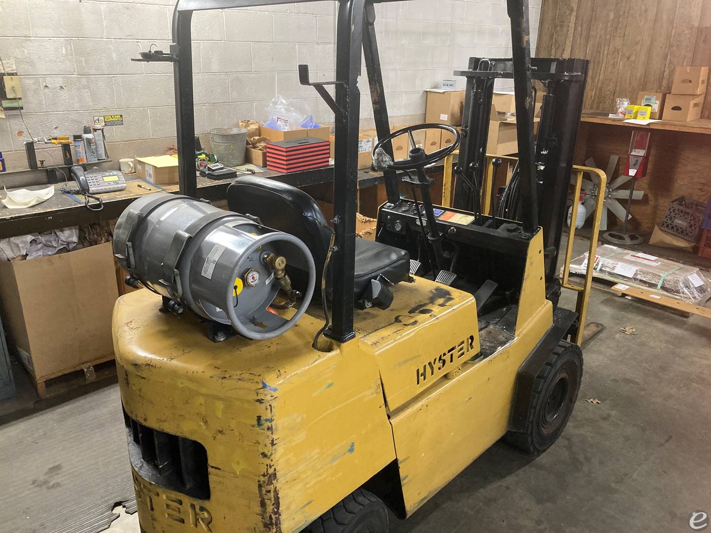 1985 LP Gas Hyster Sit Down Rider H35XL - 123Forklift