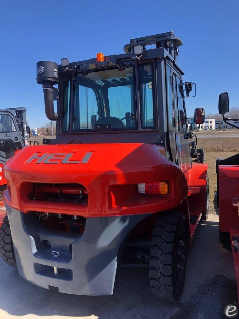 2022 Diesel Heli CPCD70-DE1G Pneumatic Tire 4 Wheel Sit Down