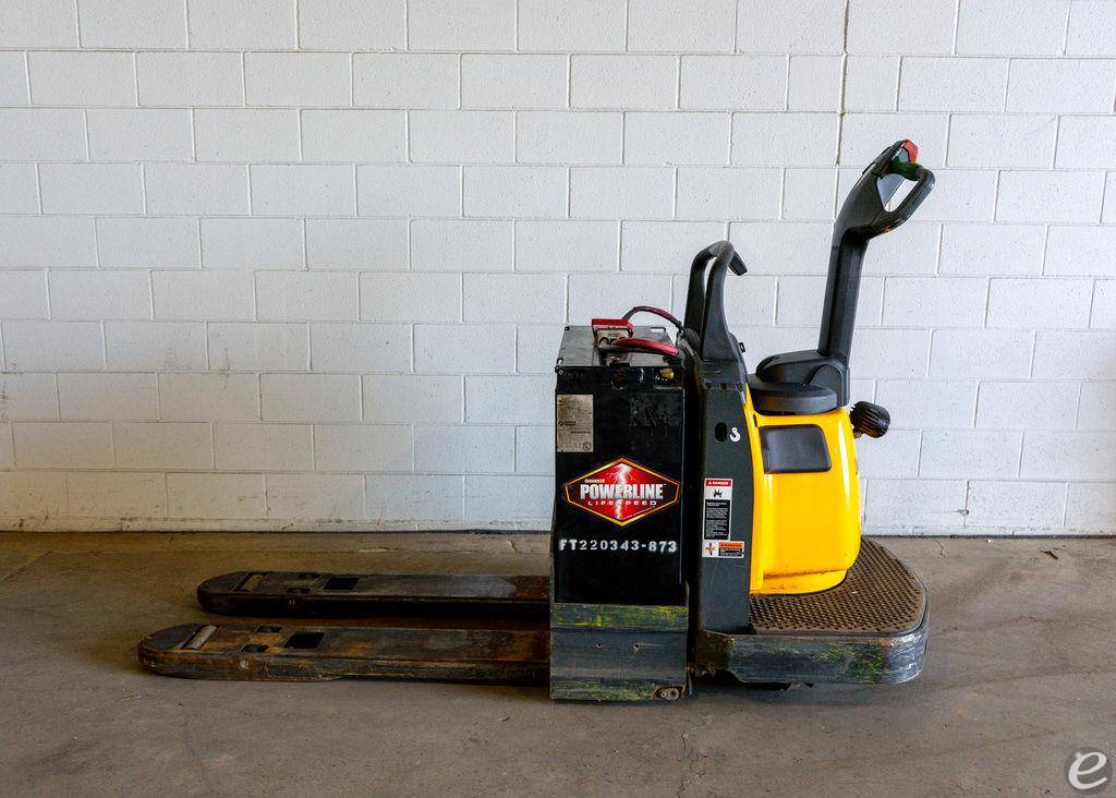 2015 Electric Jungheinrich ECR327 Electric Walkie/Rider Pallet Jack