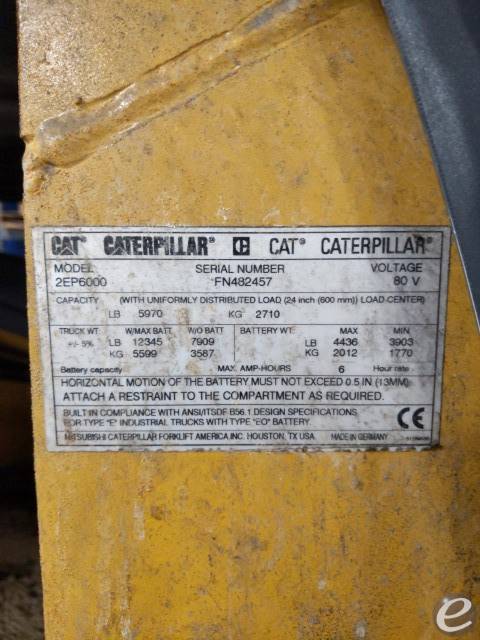 2004 Electric Cat Electric 4 Wheel Sit Down | Eliftruck