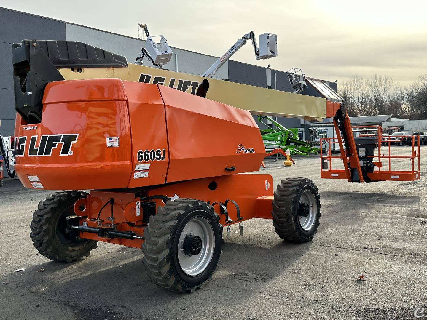 2016 Dual Fuel JLG 660SJ Telescopic Boom