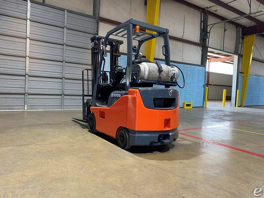 2014 LP Gas Toyota Sit Down Rider 8FGCU18 - 123Forklift